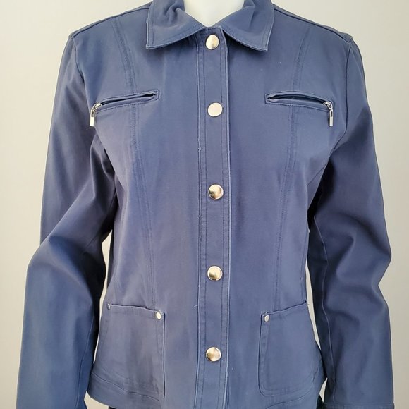 Koret | Jackets & Coats | Passage Jacket Womens Blue Size 6 Koret ...